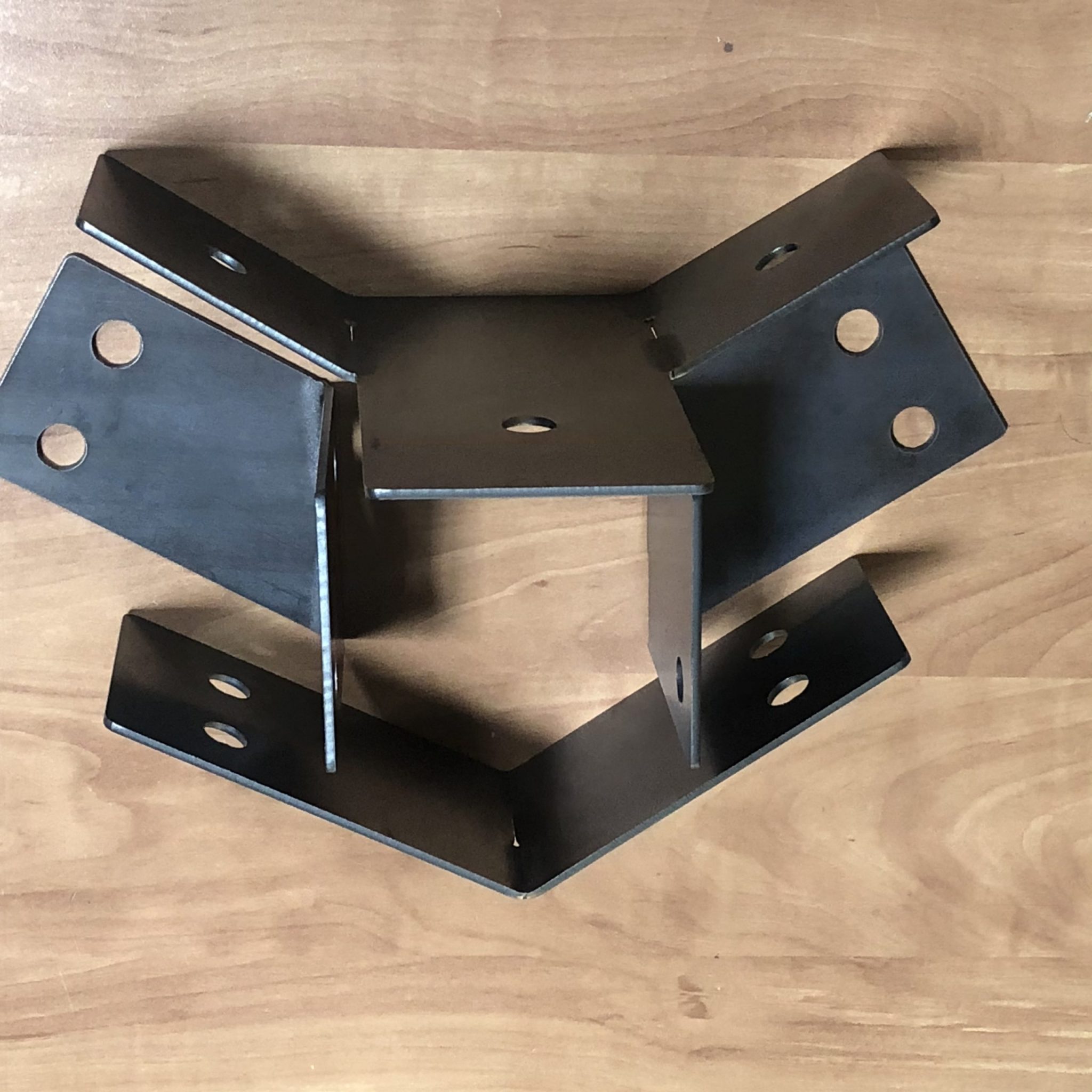 PostHugger™ 12pc PARTIAL-Hexagon Pergola Bracket Set | For 4×4 or 6×6 ...