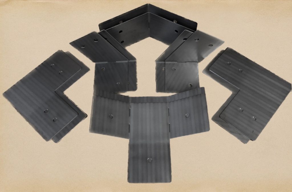 PostHugger™ 12pc PARTIAL-Hexagon Pergola Bracket Set | For 4×4 or 6×6 ...